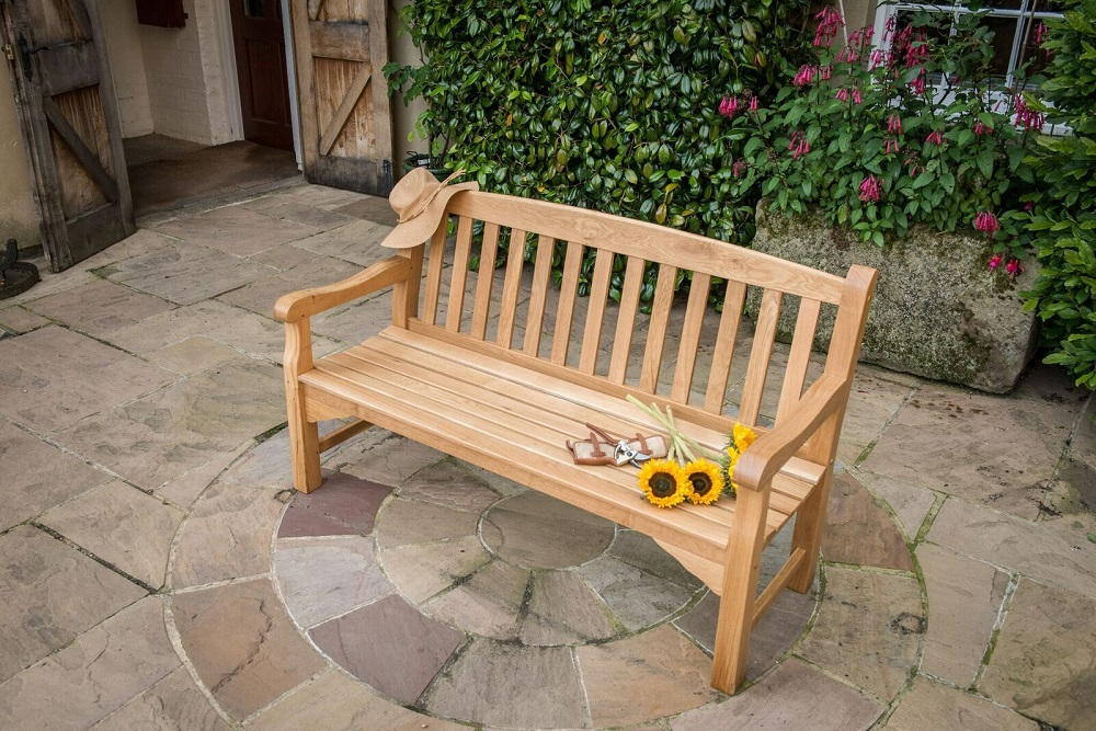 Inta Services-Solid Oak Garden Benches 1 - Inta Services